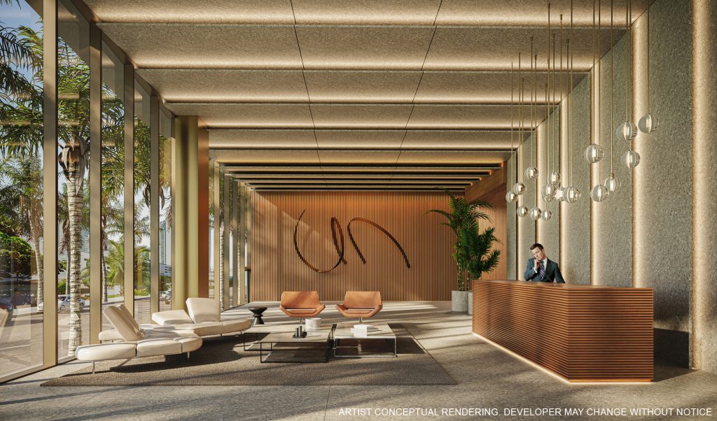 COVE-MIAMI_ Lobby | Pre Construction Condos Investment