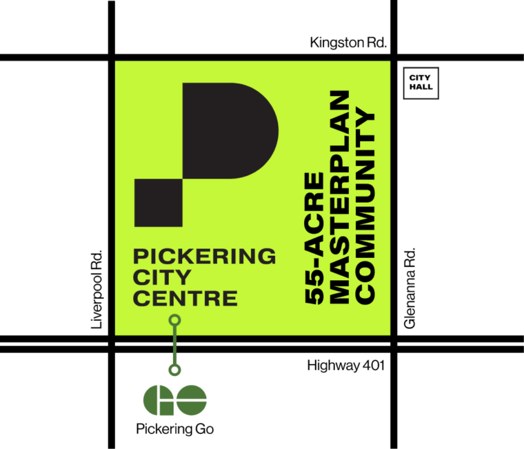 Pickering City Centre – Map | Pre Construction Condos Investment